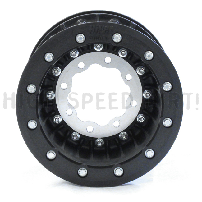 Hiper Tech-3 Aluminum Center 10x10 4+6 Dual Beadlock ATV rim