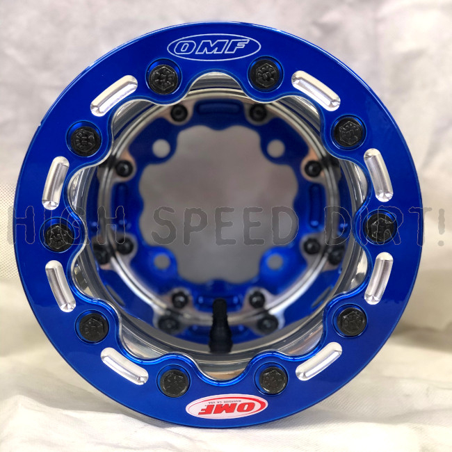 OMF Ultralite Billet Center SuperLite Highlighted Beadlock Set