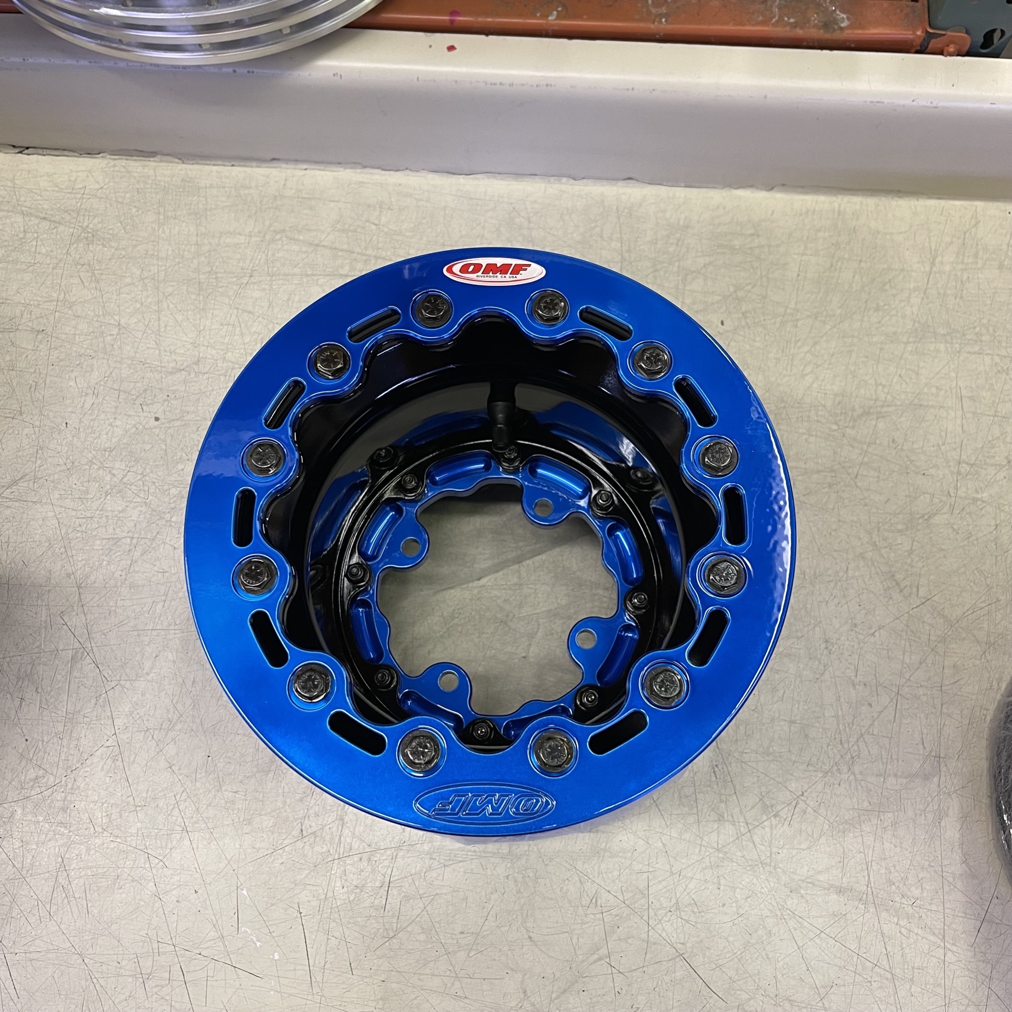 TRX250R OMF Performance ATV 9x8 Rear Dual Beadlock 10x5 Front Billet ...