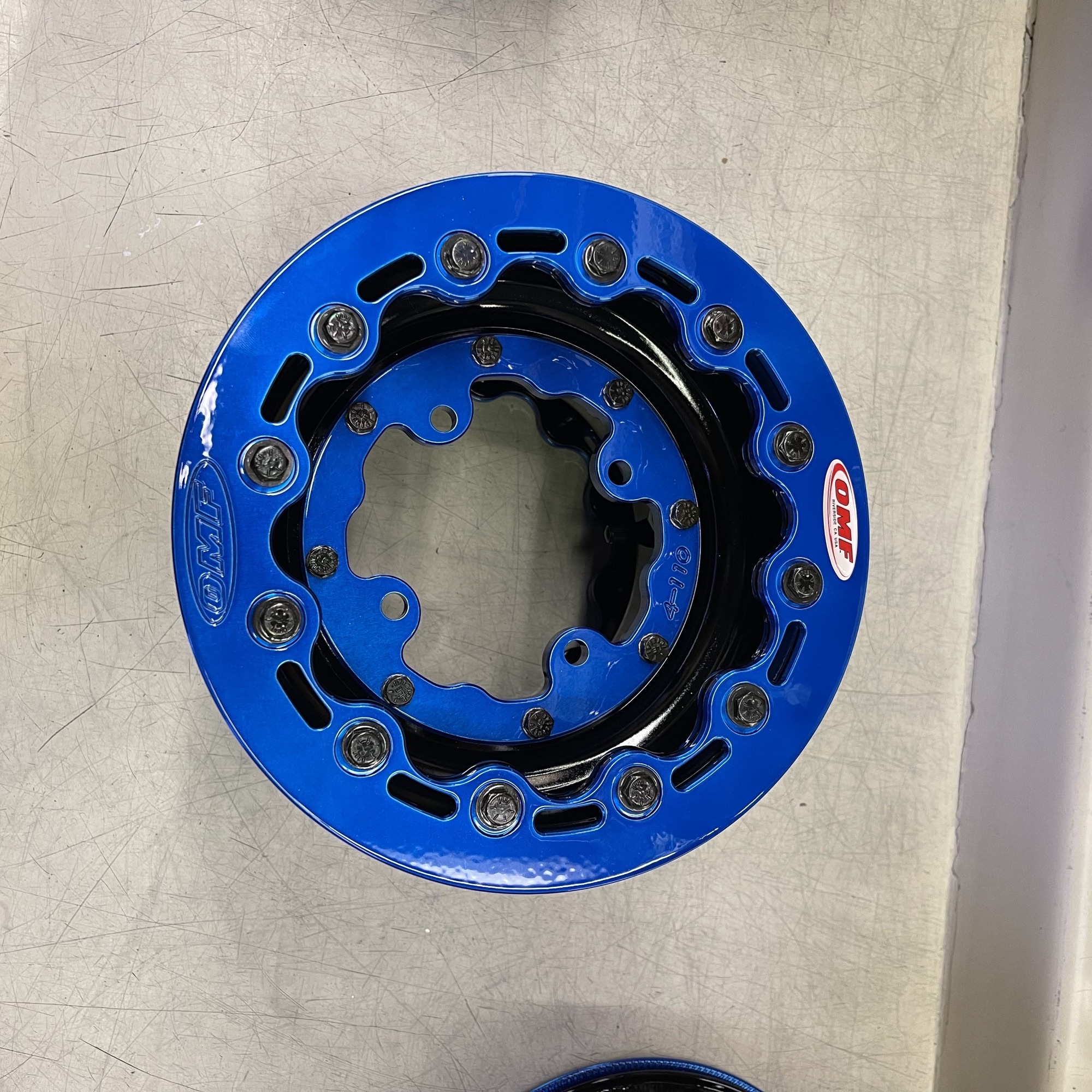 TRX250R OMF Performance ATV 9x8 Rear Dual Beadlock 10x5 Front Billet ...