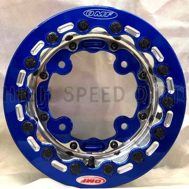 OMF Ultralite Billet Center SuperLite Highlighted Beadlock Set