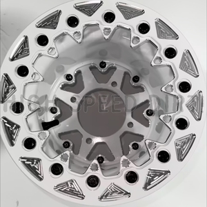 OMF Performance ATV Rear and Front S8 Billet Center Toothy Beadlock Set