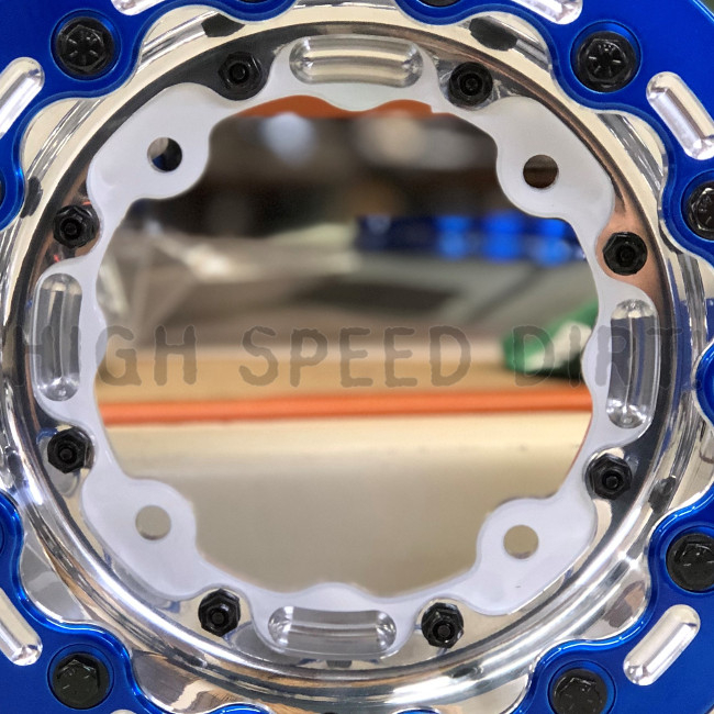 OMF Performance ATV Front & Rear Ultralight Highlighted Billet Center ...