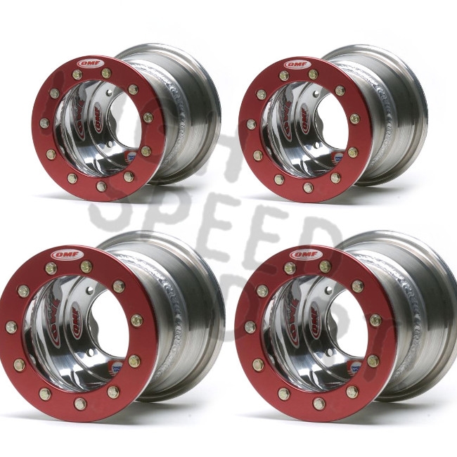 Suzuki LT250R LT250 LT500 OMF Performance 8x8 3+5 Rear Rim 10x5 3+2 ...