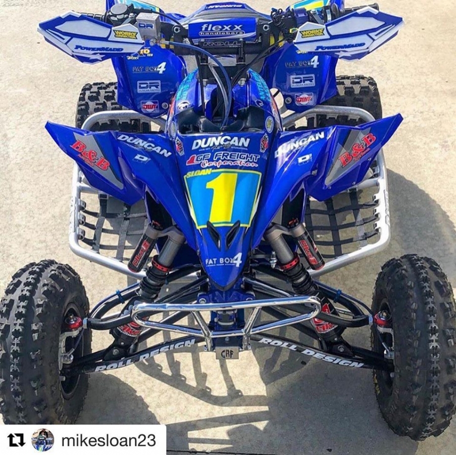 YFZ450R ROLL DESIGN A-Arms & Elka Stage 5 Package