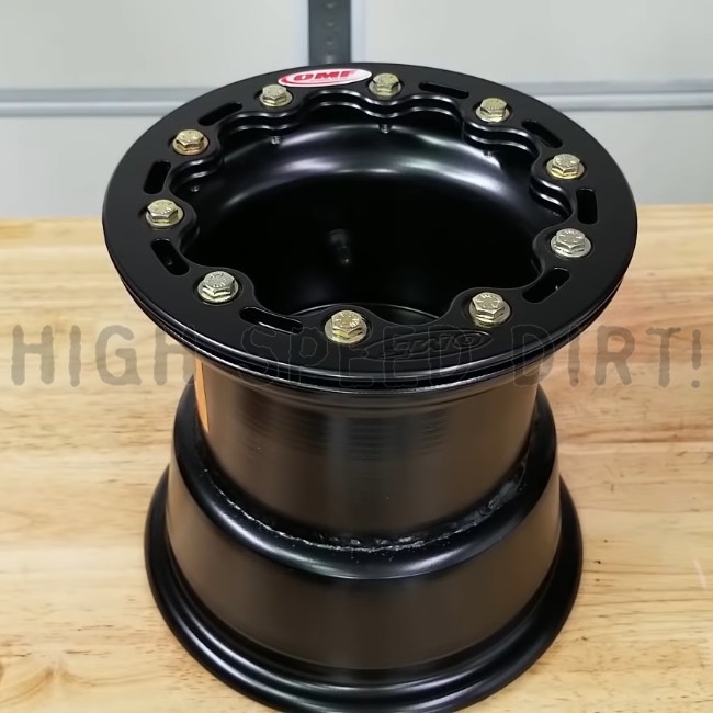 TRX250R OMF 8X8 Rear Spun Rim Center Super Lite Drain Hole Scalloped ...