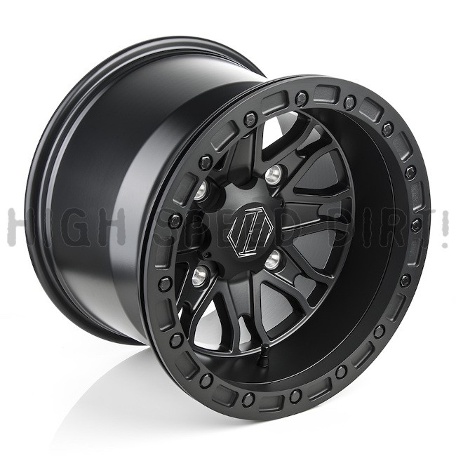 HiPer Raptor 15 inch UTV Single Beadlock Wheels Matte Black