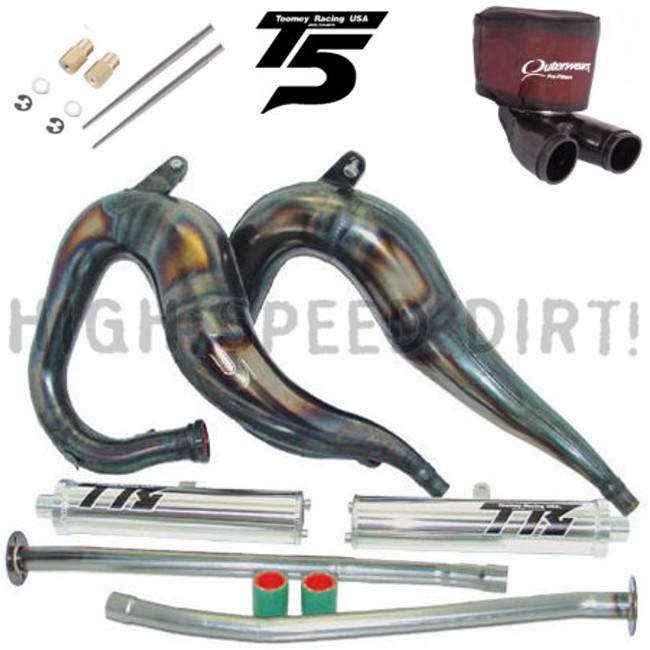 Yamaha Banshee Toomey T5 Steel Kit & 2:1 HFFS